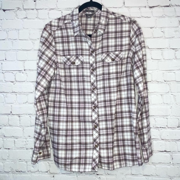 Eddie Bauer | Tops | Eddie Bauer Classic Fit Plaid Flannel Shirt | Poshmark